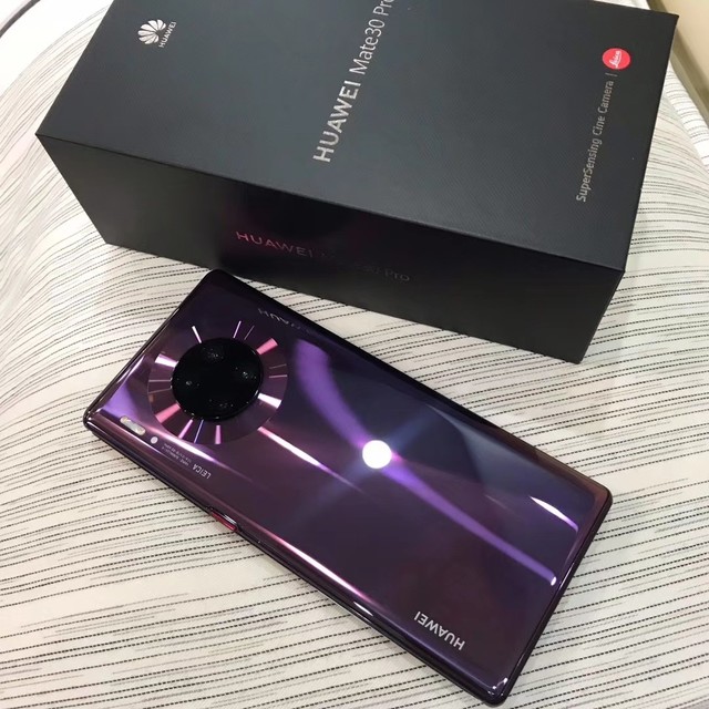 开箱体验 华为mate30pro紫色-中关村在线头条