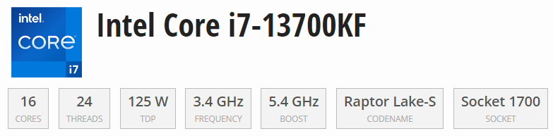 i7-12700KF和i7-13700KF比较-泉来i7-ZOL问答