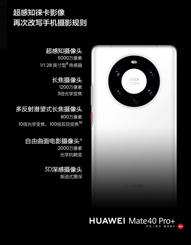 华为Mate40、Pro、40Pro+的摄像头盘点-中关村在线头条