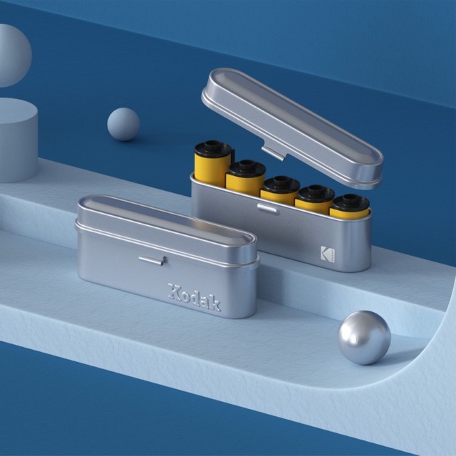 柯达推复合胶片收纳盒，70年代风格全金属制造-中关村在线头条